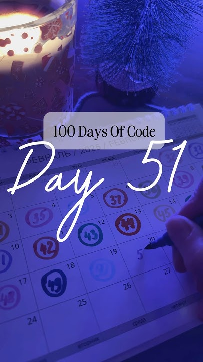 Day 5️⃣1️⃣ of 1️⃣0️⃣0️⃣ Days of Code Challenge #100daysofcode #frontend #coding #motivation ...