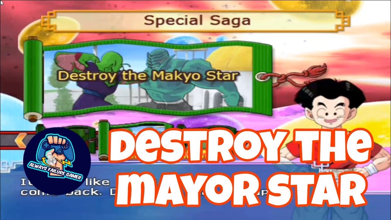 Dragon Ball Z Budokai Tenkaichi 3 | Special Saga | 5.destroy the mayor ...