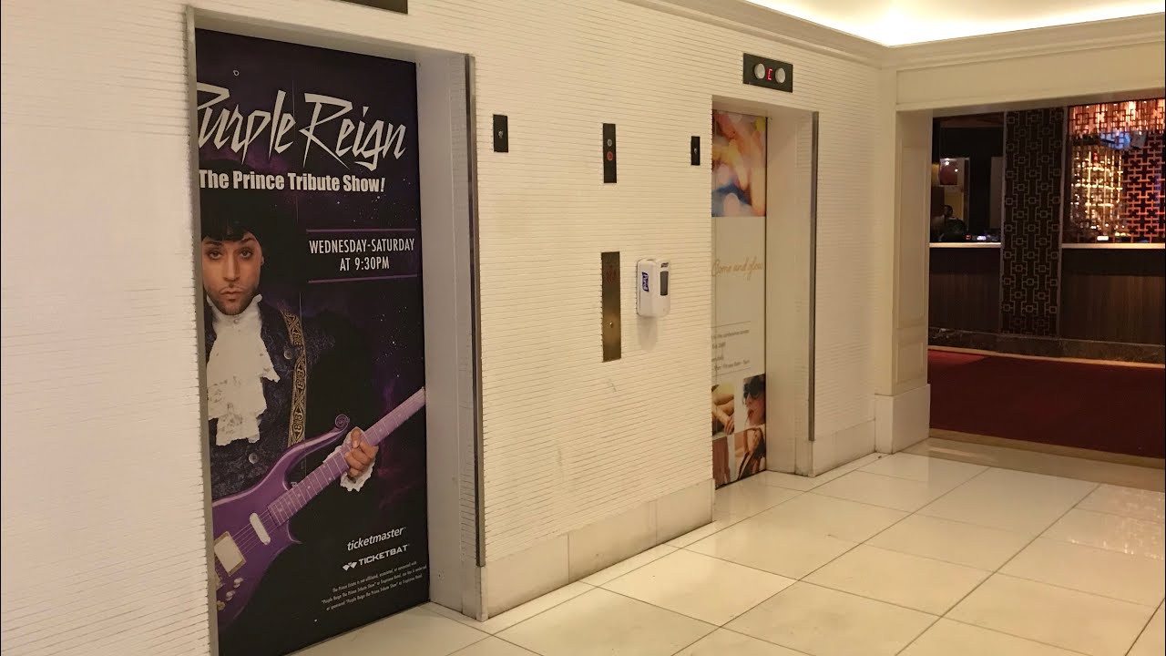 REALLY FAST OTIS Traction High-Rise Elevators (Paradise Tower) @ Tropicana Las Vegas - Las Vegas ...