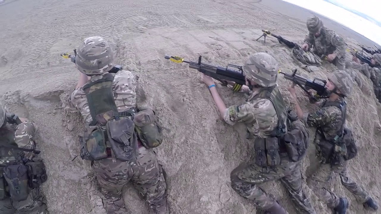 Corps of Royal Engineers - Beach Assault - YouTube