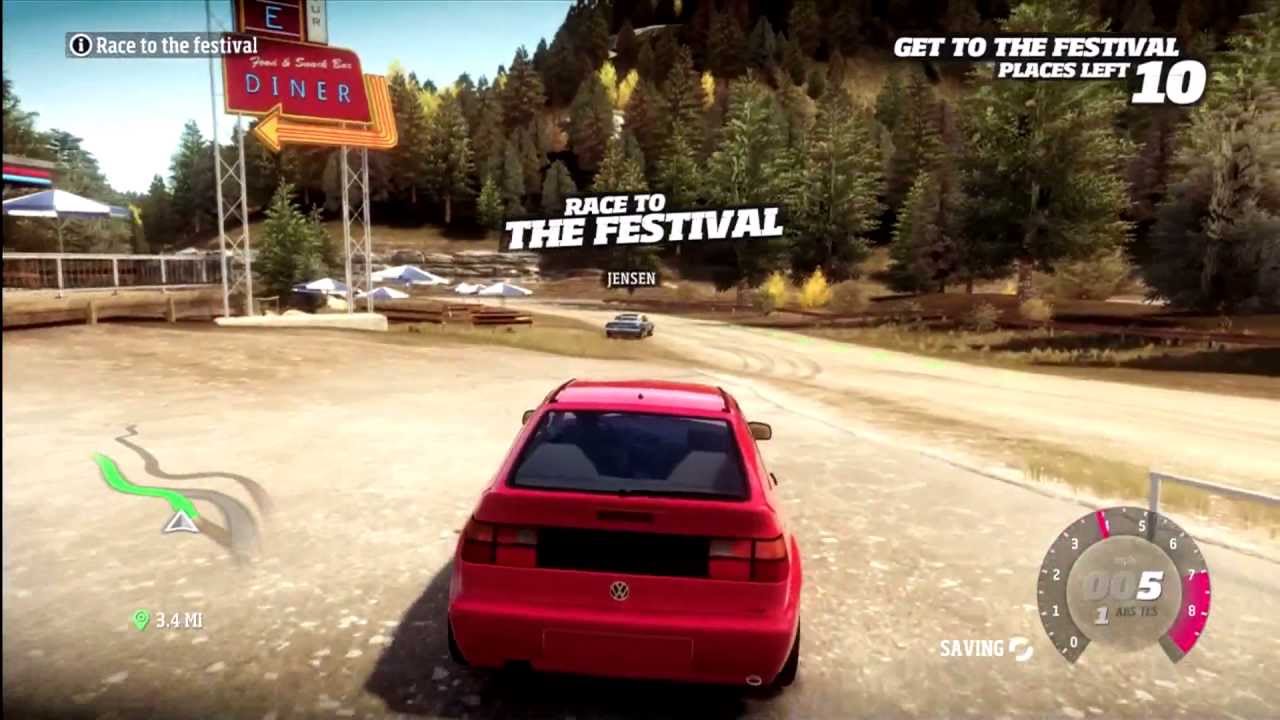 Forza Horizon - First Mission Gameplay - YouTube