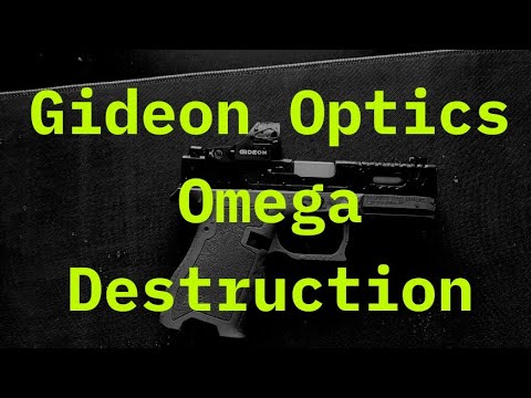 Gideon Omega Red Dot : Water, Shock, and Impact Test - YouTube