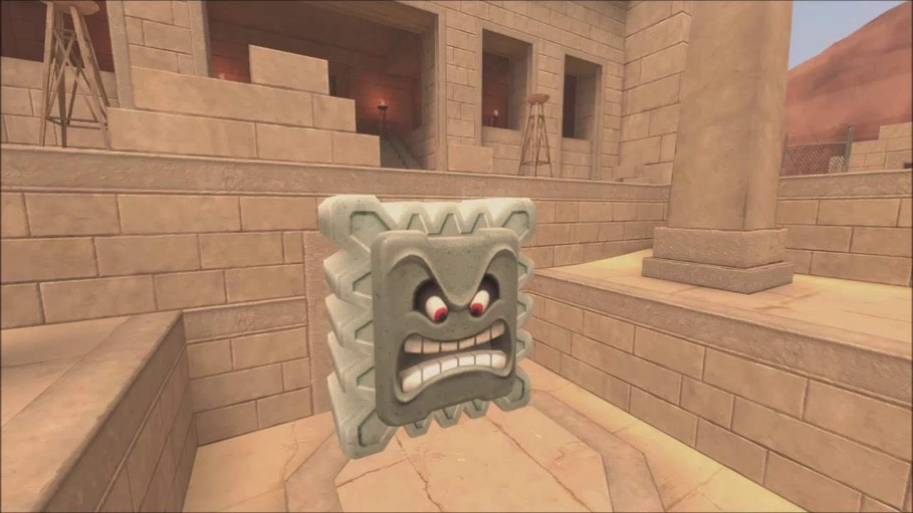 [SFM (New) Super Mario (Galaxy) Bros] Thwomp test/Bodygroup slider test ...