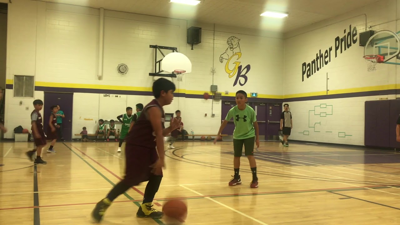 WAAY BASKETBALL Game 2 - Green vs Maroon - YouTube