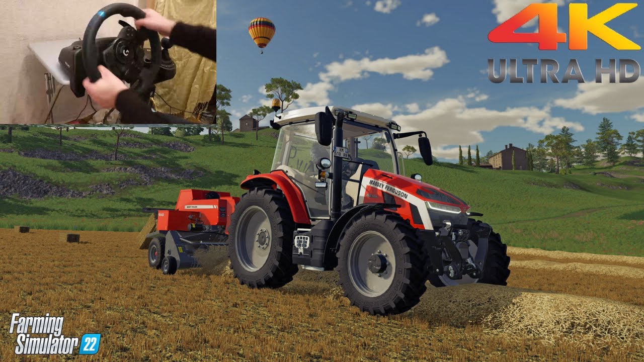 Farming Simulator 22 LOGITECH G923 - YouTube