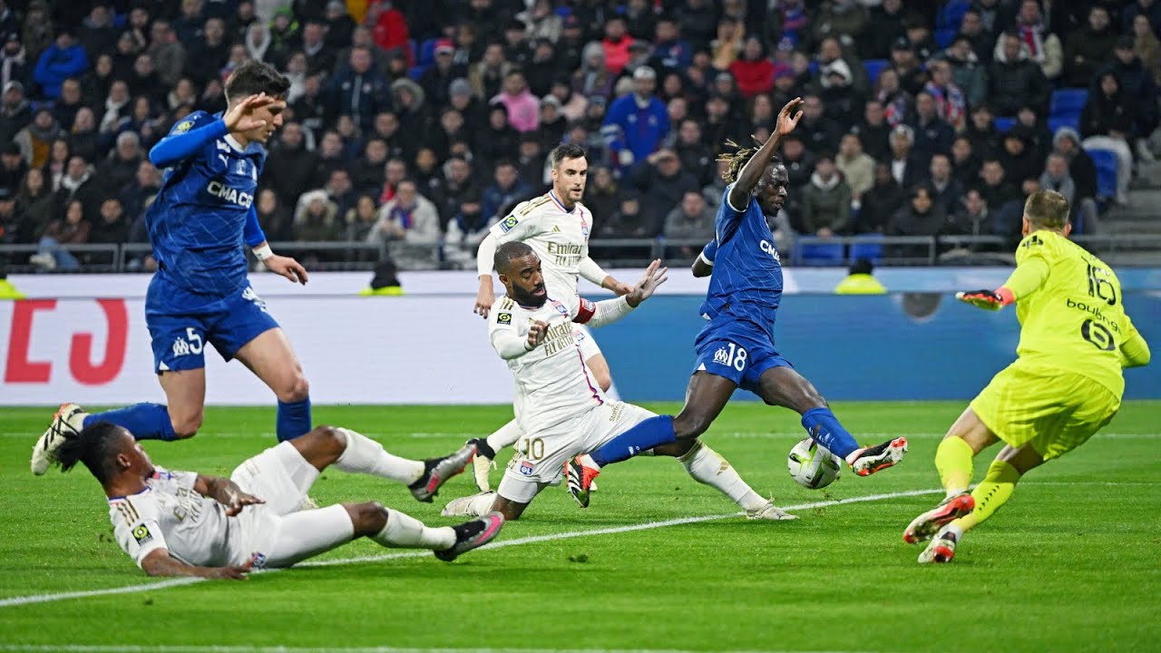 Les statistiques de match Lyon-Marseille, de la 20eme journée du ...