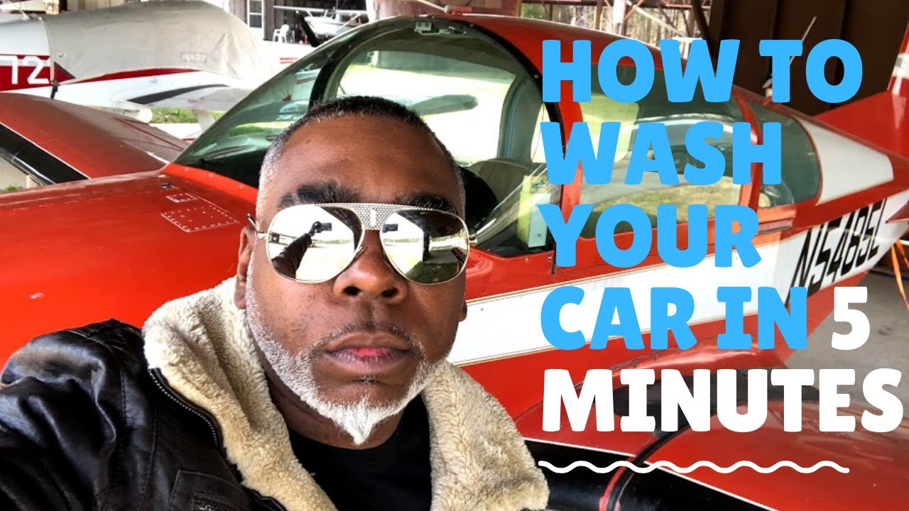 How to wash your car in 5 minutes! Using FLASH WAX - YouTube