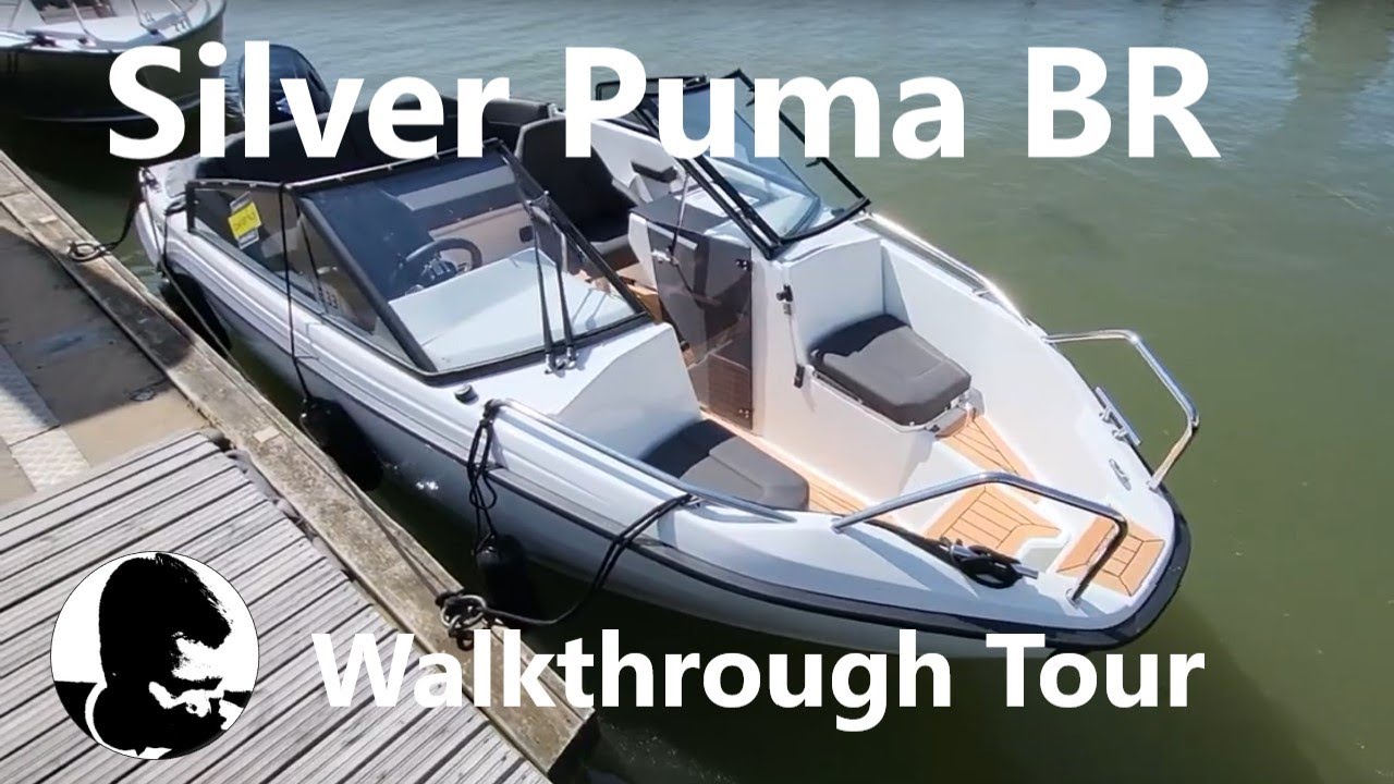 Silver Puma BR BowRider - Boat Walkthrough Video Tour - YouTube