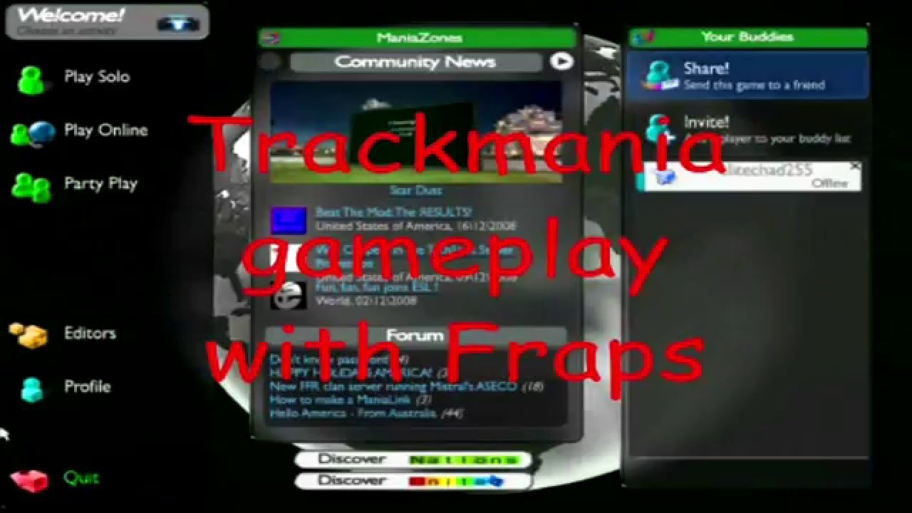 TRACKMANIA NATIONS FOREVER GAMEPLAY (MAX SETTINGS) - YouTube