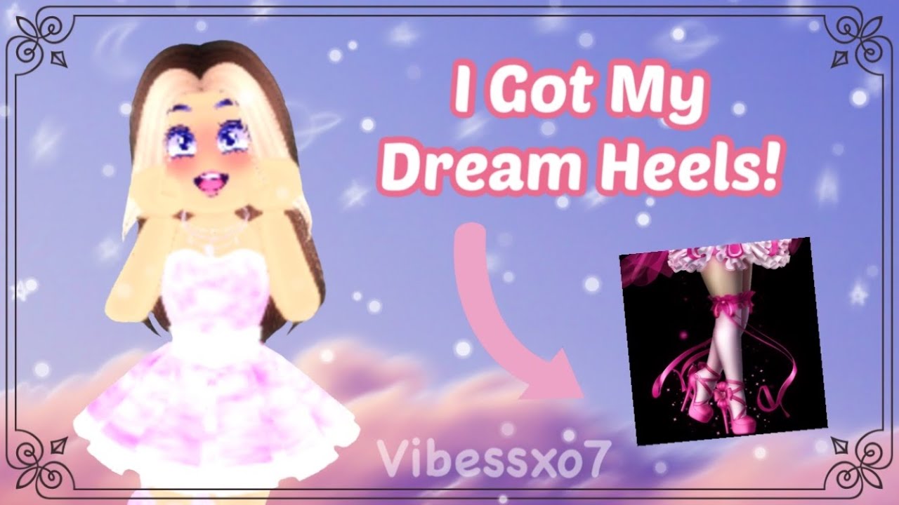I Bought The Dear Dollie Heels In Royale High For 30K!!! - YouTube