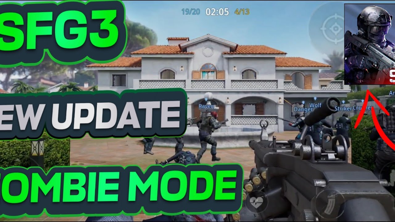 SPECIAL FORCES GROUP 3 ZOMBIE MODE GAMEPLAY SFG3 NEW UPDATE - YouTube