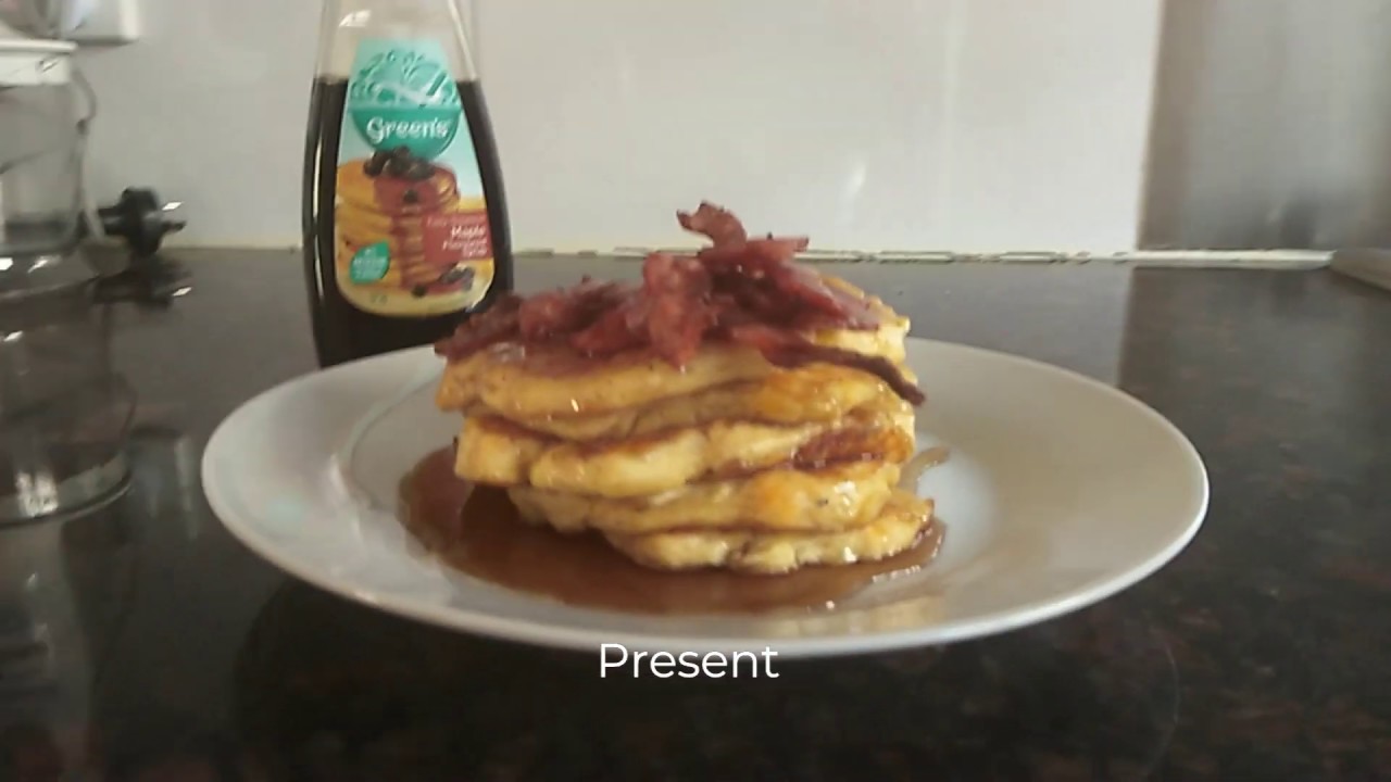Potato and bacon pancake stacks - YouTube