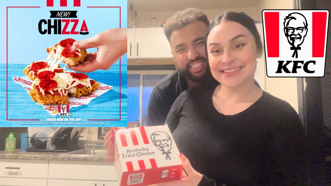 KFC’s NEW Chizza Review ‼️ - YouTube