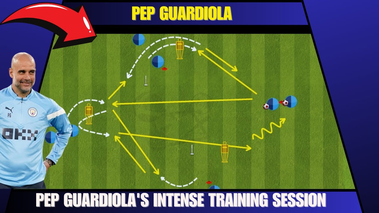 🎯Pep Guardiola's Intense Training Session - YouTube