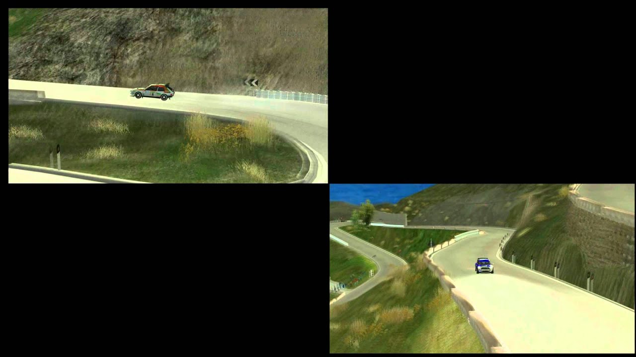 RFACTOR "RALLY WORLD 4.0" DELTA S4 GR.B VS MINI WRC - YouTube