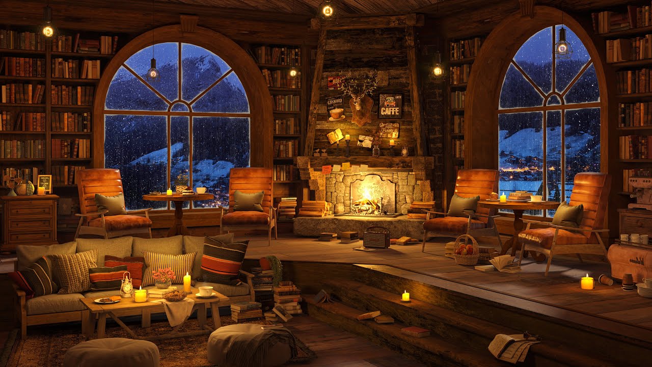 Cozy Cafe Ambience with Relaxing Sweet Piano Jazz Music to Work,Study ...