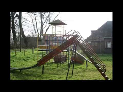 exploring abandoned RAF strubby + vintage park and very secure hall ...