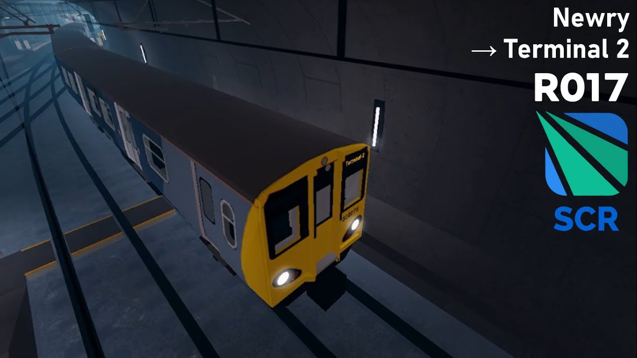 【Roblox SCR】Newry to Terminal 2 in Class 508 + disruption event - YouTube