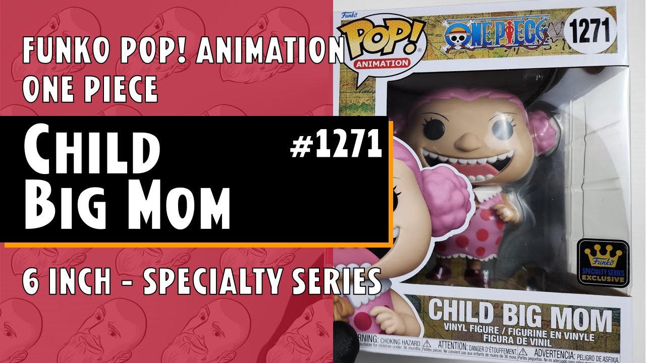 Funko Pop Child Big Mom (6 inch) - 1271 - One Piece - Specialty Series ...
