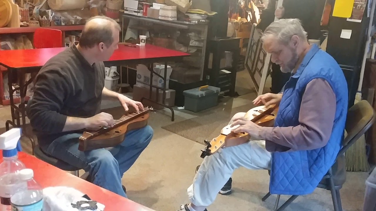 Arkansas Traveler w/Rich Carty - Walnut Fretted dulcimer by Bob Gerard ...