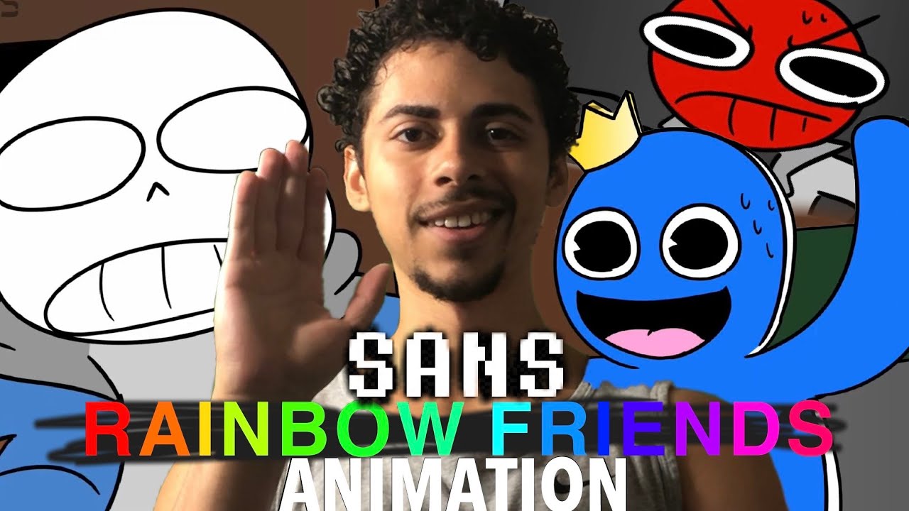 BLOX SANS | If SANS Was in RAINBOW FRIENDS (Roblox Animation as ...