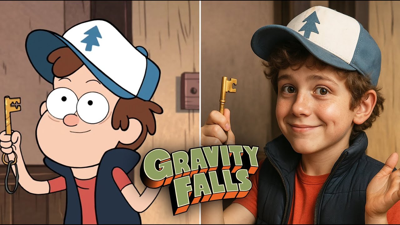 Gravity Falls Characters in REAL LIFE! AI Generated - YouTube