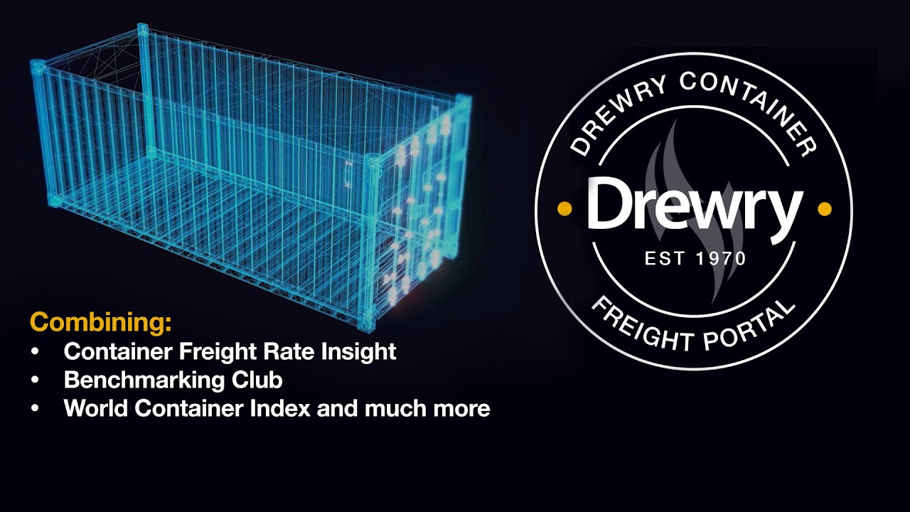 Introducing Drewry Container Freight Portal - YouTube