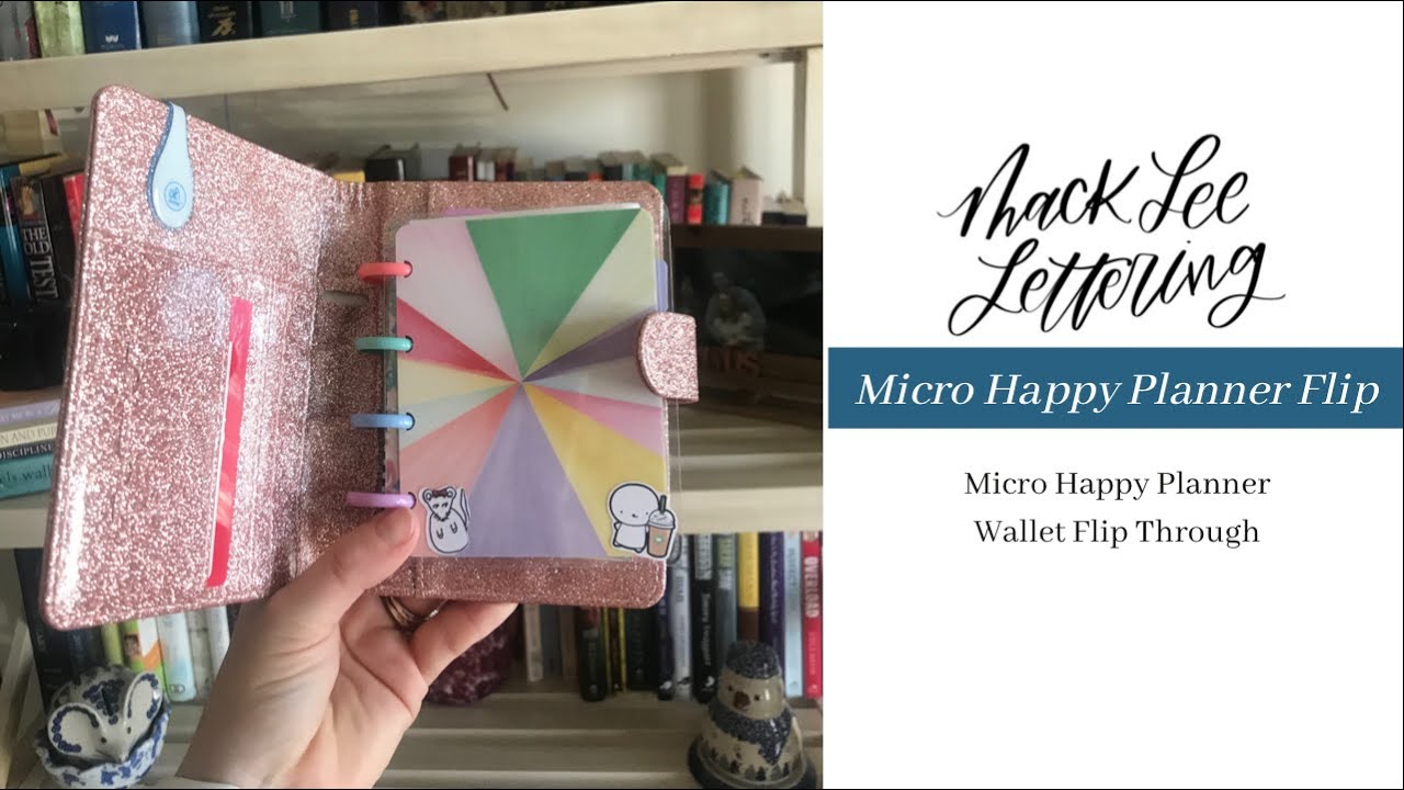 Micro Happy Planner Flip & Cover Review! | MackLeeLettering - YouTube