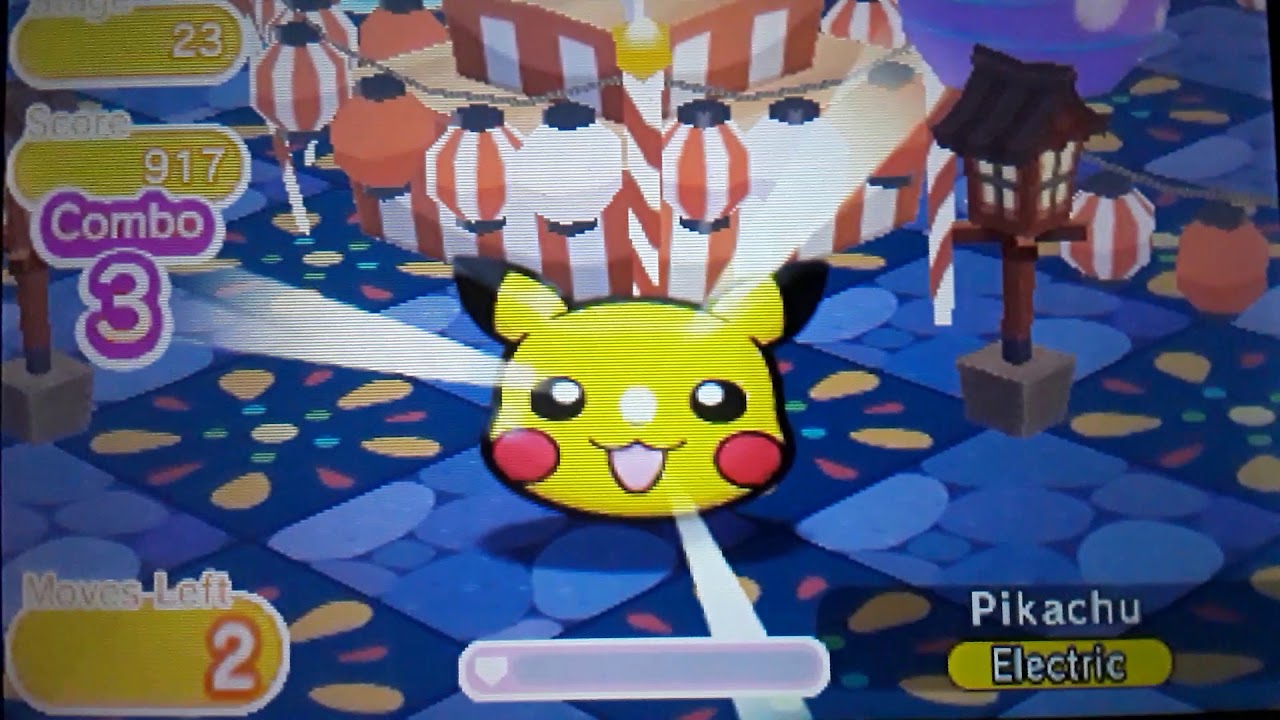 Pokémon Shuffle, Pikachu - YouTube