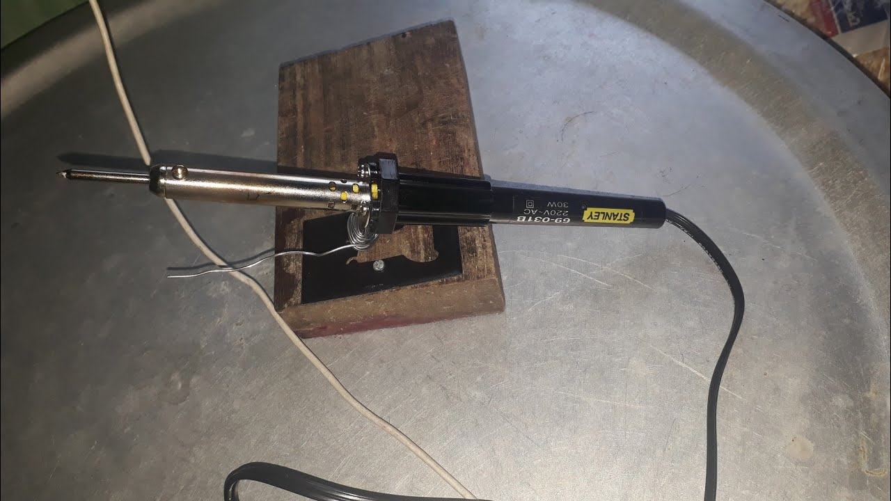 Best soldering iron of Stanley awsome. perfomance - YouTube