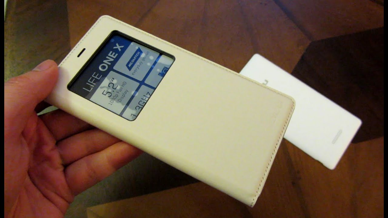BLU Life One X (2016) - Demo of Included Case (White Phone) Review ...