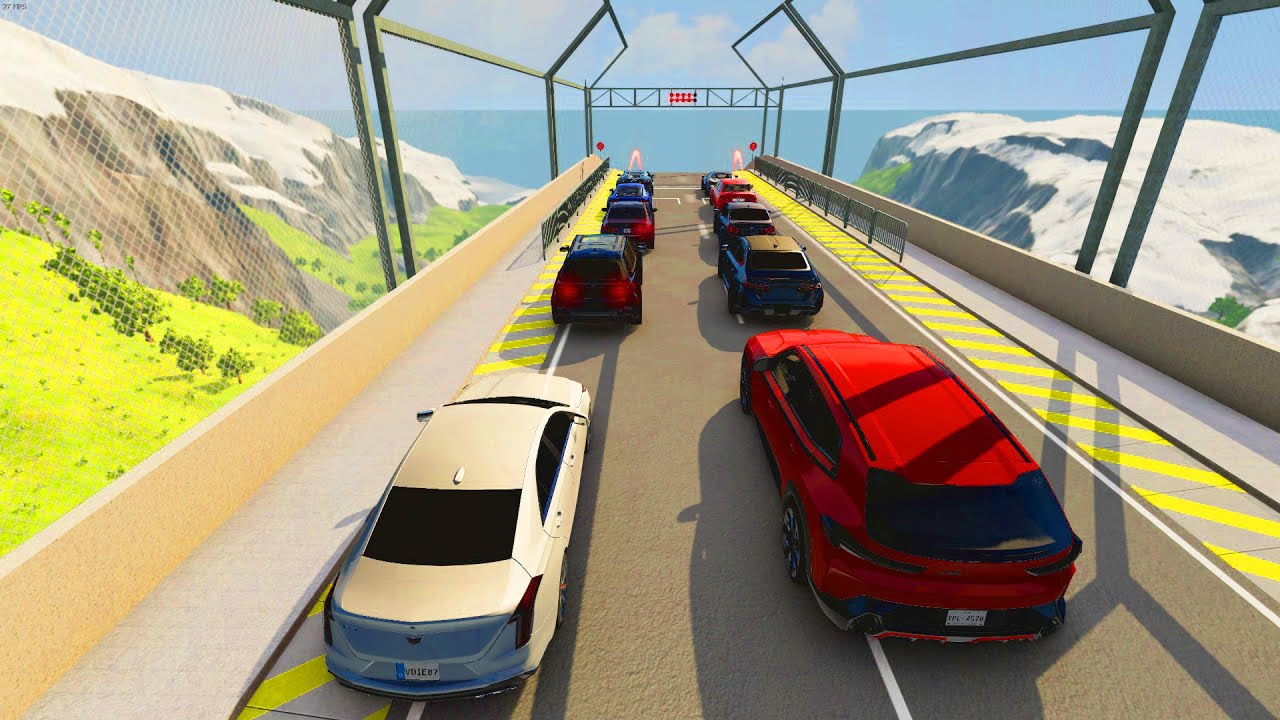 Big Ramp Jumps Crashes - BeamNG.drive #1 - YouTube