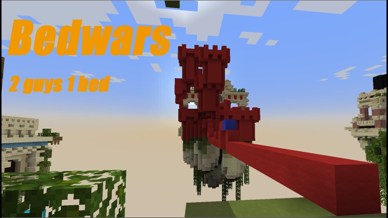 2 guys 1 bed (hypixel bedwars) - YouTube