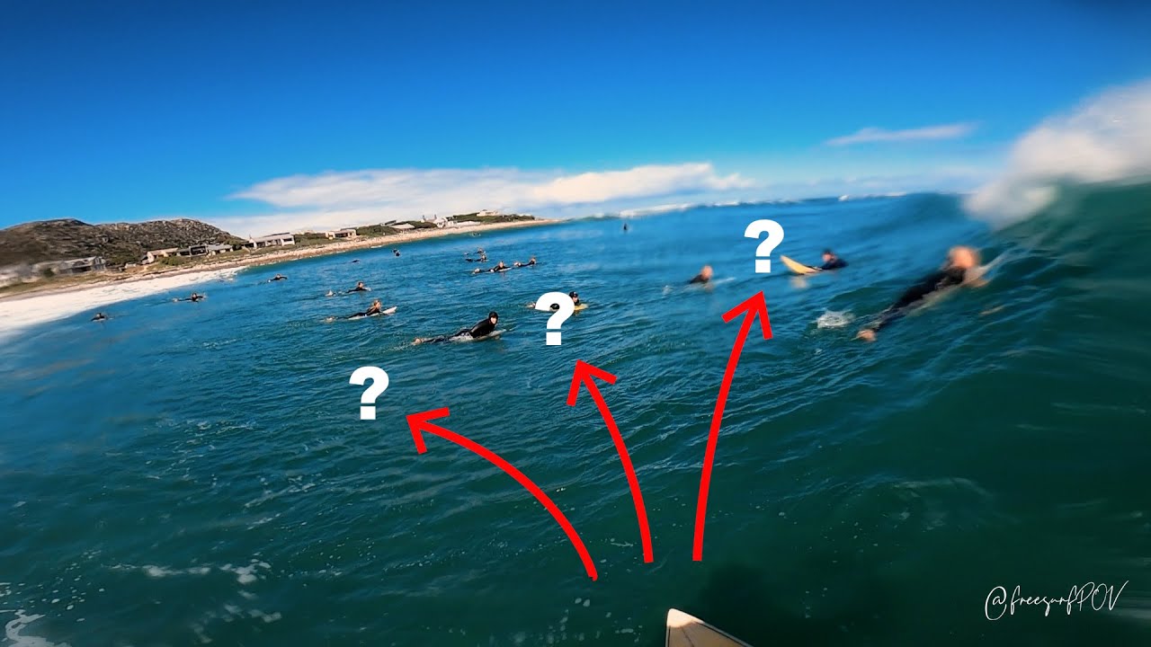 What It's Like Surfing With Crowds - YouTube