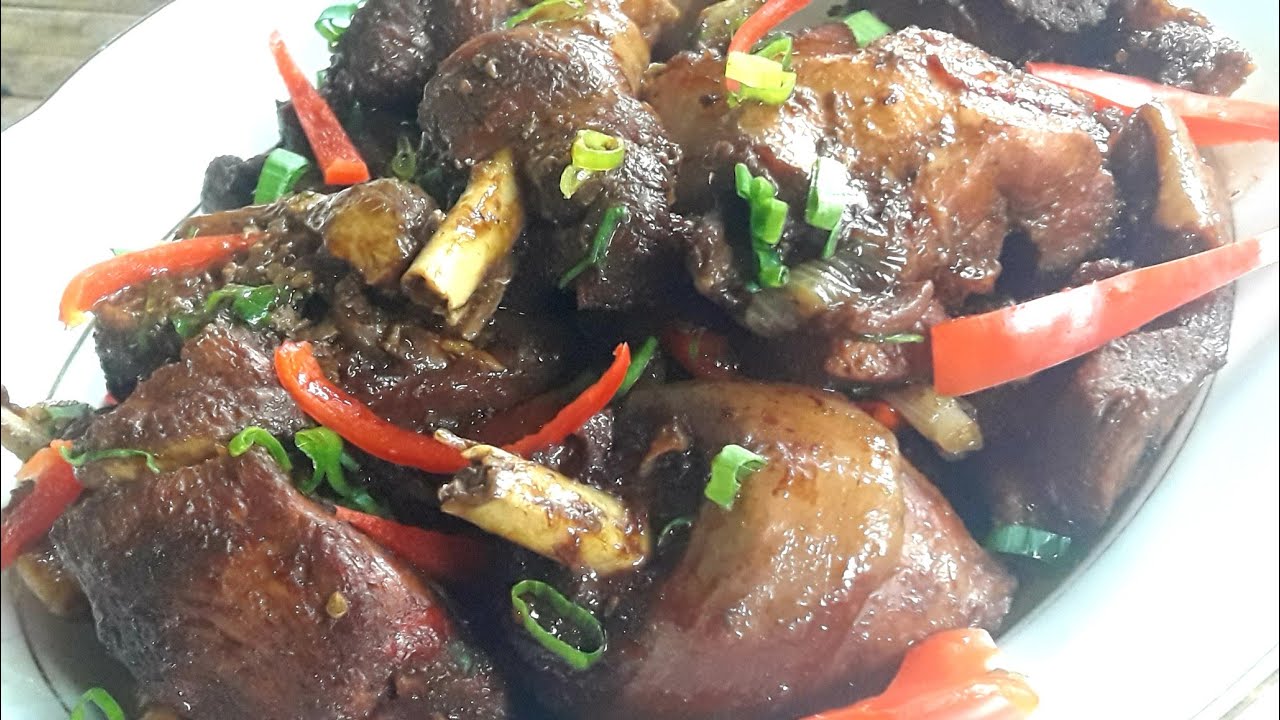 Native Chicken Spicy Adobo vlog#4 - YouTube