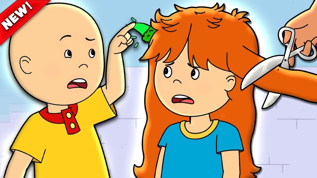 Rosie Gets a Haircut | Caillou's New Adventures - YouTube