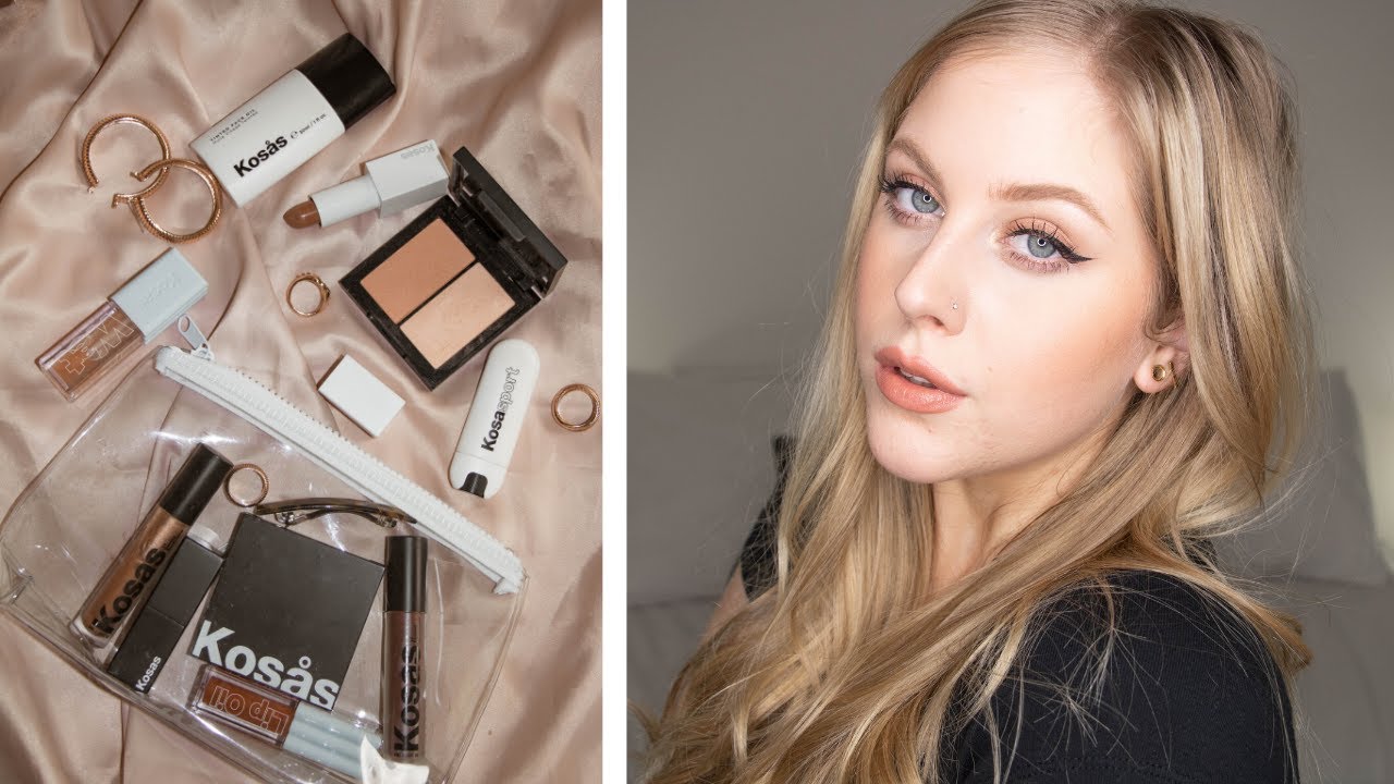 FULL FACE OF KOSAS COSMETICS | WEAR TEST - YouTube