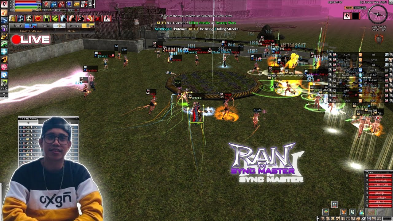 Ran PH Sync Master - Classic RAN Online Ep-6/PC Games MMORPG 🔴Live ...