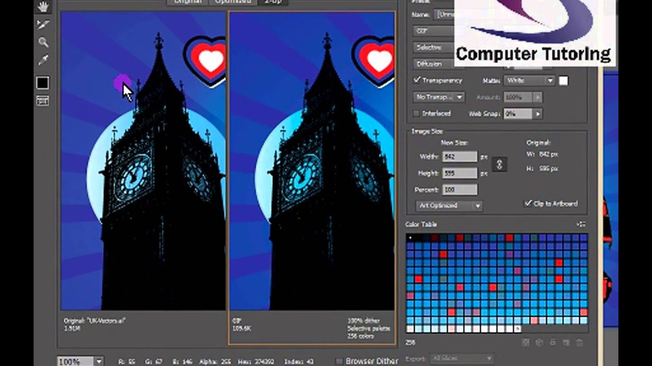 Saving An Illustrator File As A Gif YouTube saving-an-illustrator-file-as-a-gif-youtube