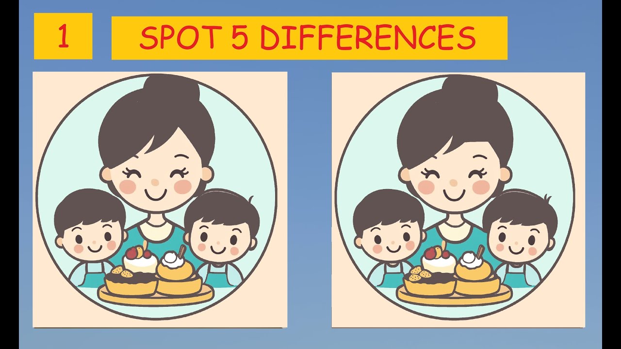 SPOT THE DIFFERENCE | CARTOON | SNOW CHRISTMAS | JAPANESE PUZZLE | 100 SECOND PUZZLE | #197 ...