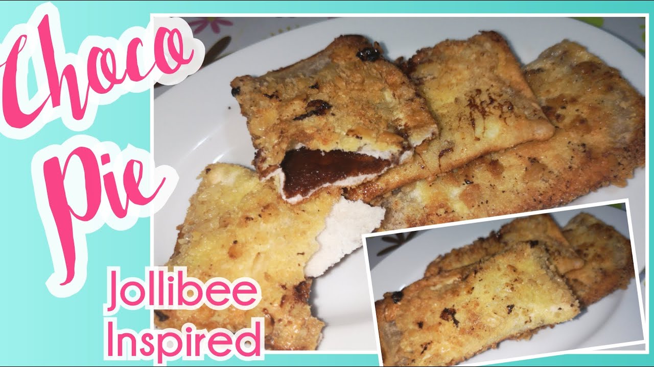 Choco Pie using Choco Syrup | Choco Pie Jollibee Inspired l😊😁 - YouTube