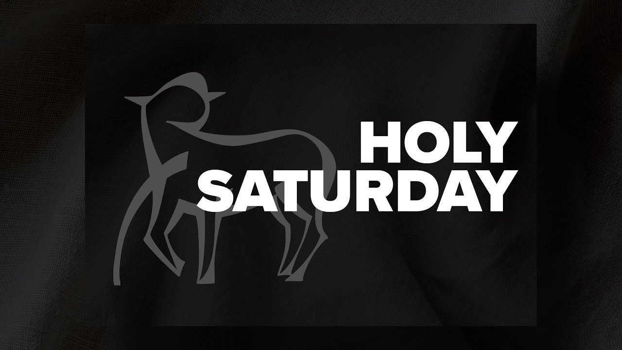 Holy Saturday Message from Timothy Shoup | Holy Week Series - YouTube