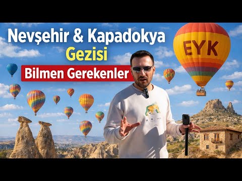 Nevşehir Gezilecek Yerler / Kapadokya’yı Geziyoruz.