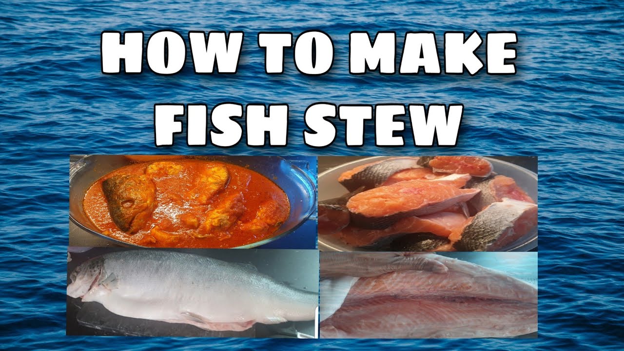 How to make fresh fish (Red Salmon) stew. - YouTube