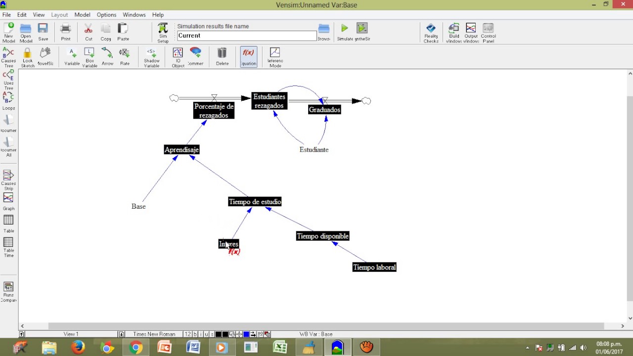 Ejemplo de simulación en Vensim - YouTube