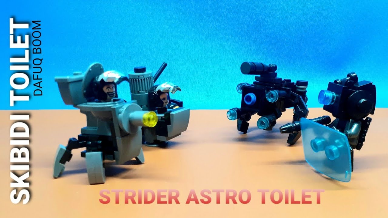 lego skibidi toilet | strider astro toilet vs strider cameraman - YouTube