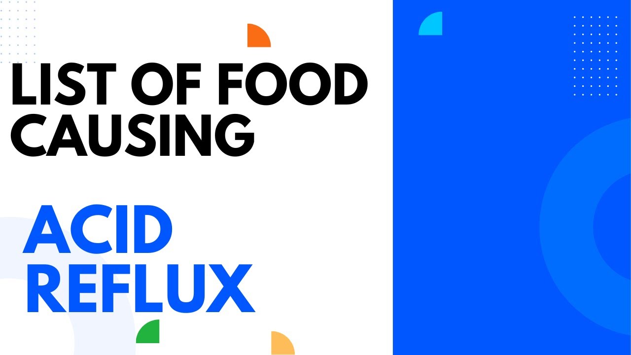List of food causing acidity - YouTube