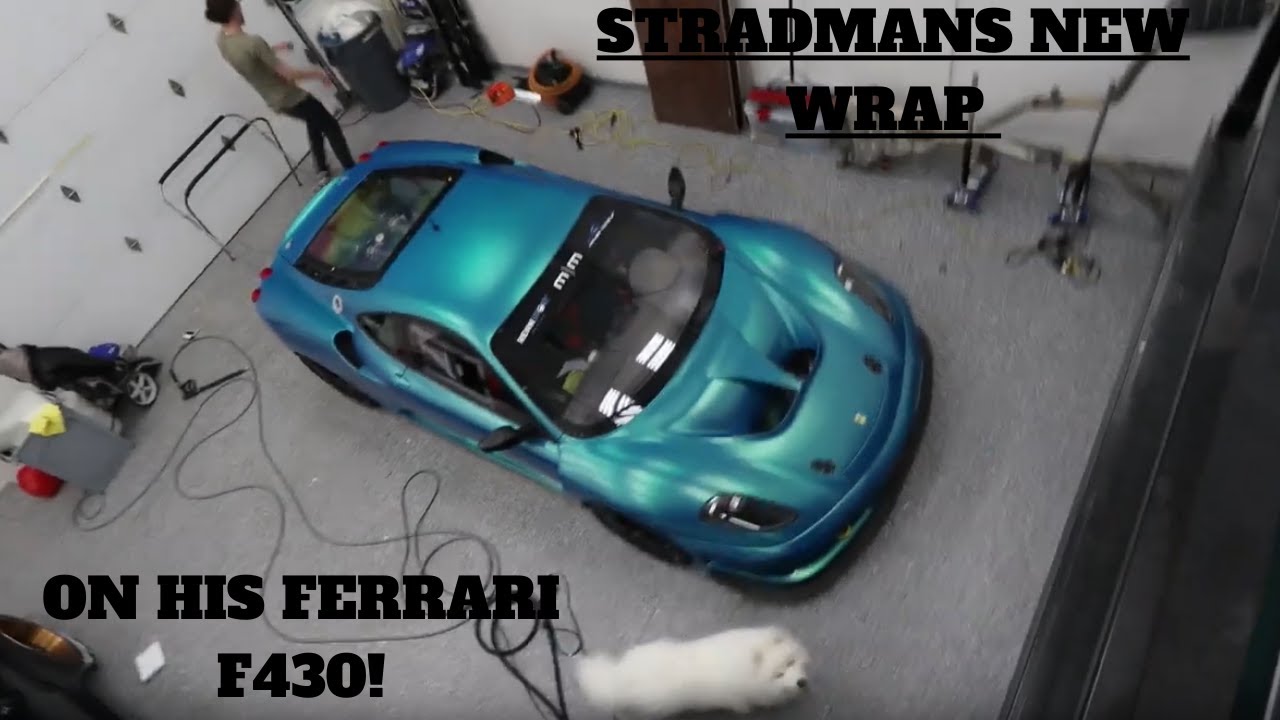 DISCUSSING STRADMANS NEW WRAP ON HIS FERRARI F430 | CLEETUS MCFARLAND ...