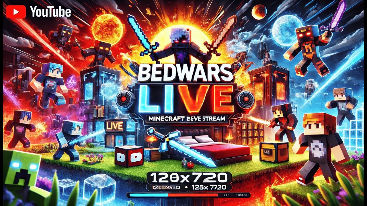 🔥 Minecraft Bedwars LIVE! | Epic Strategies & Clutch Moments 🎮 - YouTube