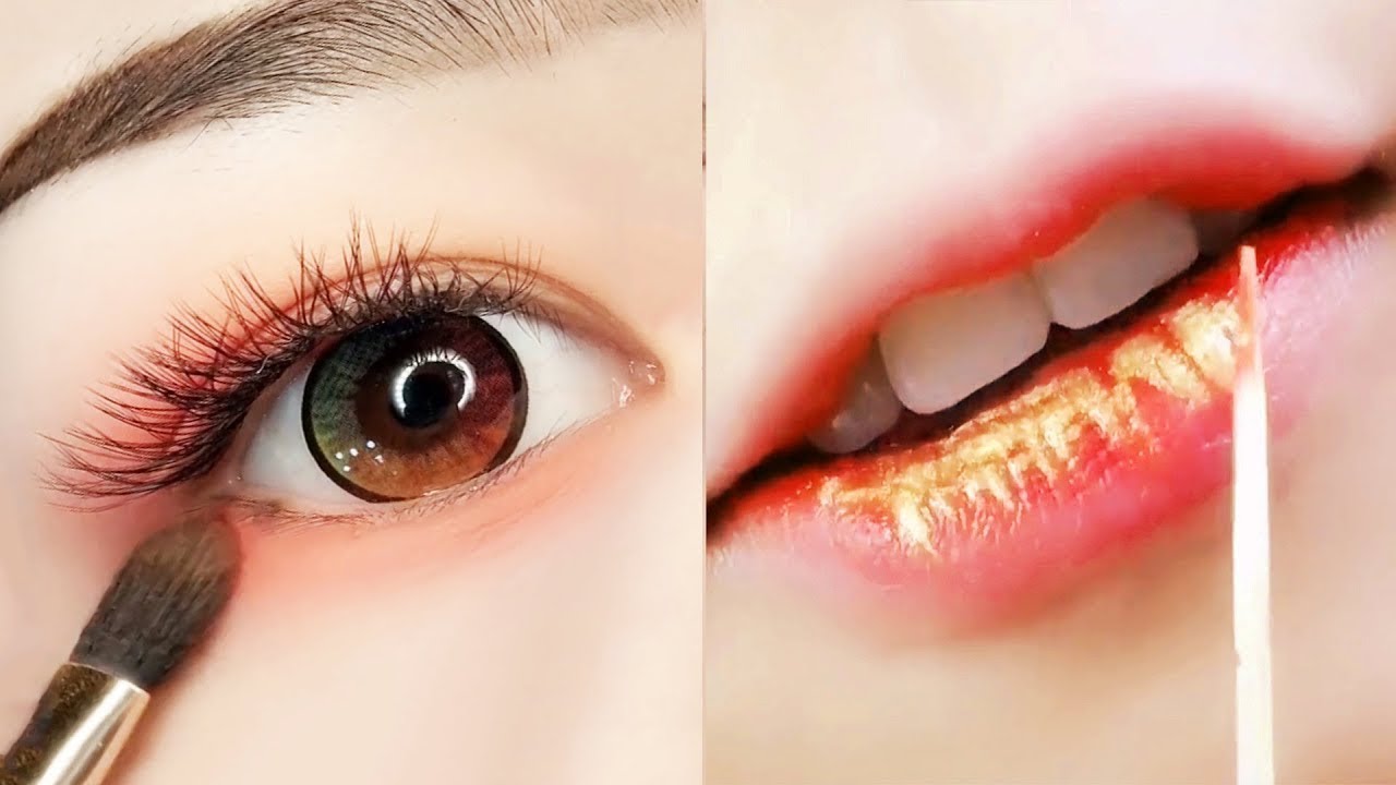 Beautiful Lips Makeup Tutorials For Girls | Eye Makeup Tips And Tricks ...